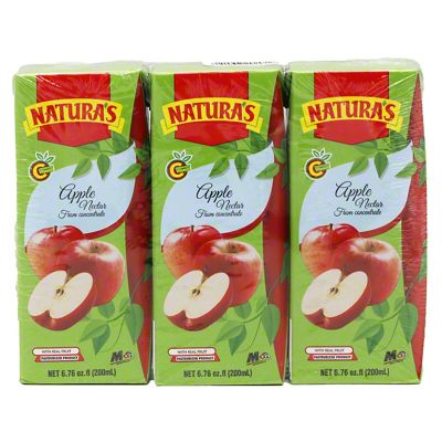 Natura's Apple Nectar 3 Pack, 6.76 oz | Joe V's Smart Shop | Low Prices ...