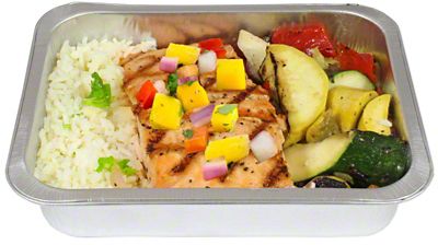 Central Market Mango Habanero Grilled Salmon Dinner for One, ea ...