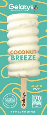 Gelatys Coconut Breeze Gelato Pop, ea | Central Market - Really Into Food