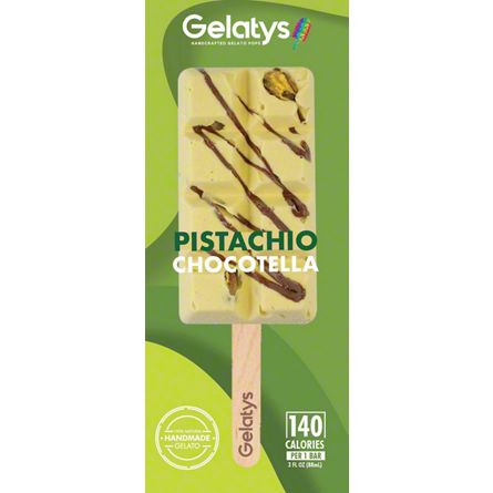 Gelatys Pistachio Chocotella Gelato Pop, ea | Central Market - Really ...