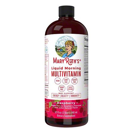 Mary Ruth's Liquid Morning Multivitamin - Raspberry, 32 oz | Central ...