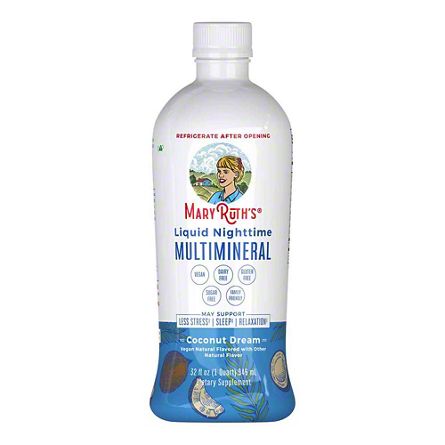 Mary Ruth's Liquid Nighttime Multimineral - Coconut Dream, 32 oz ...