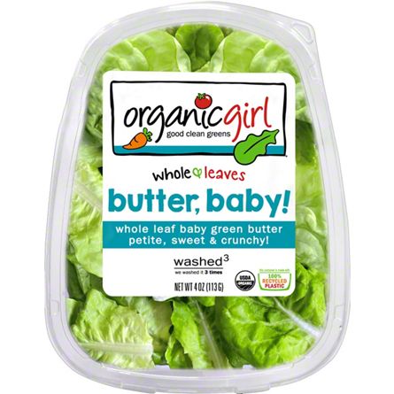 Organic Girl Whole Leaves Butter, Baby!, 4 oz | Central Market - Really ...