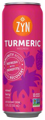 ZYN Turmeric Mixed Berry Antioxidant Drink, 12 oz | Central Market ...