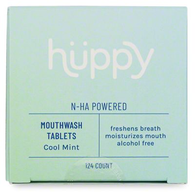 Huppy Cool Mint Mouthwash Tablets, 124 ct | Central Market - Really ...