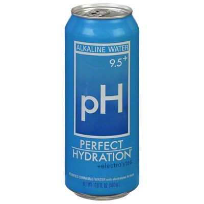 Perfect Hydration Alkaline Water + Electrolytes Can, 16.9 oz | Central ...