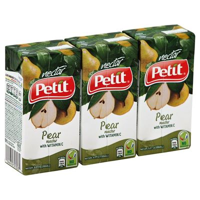 Petit Pear Nectar 3 pk Juice Boxes, 6.8 oz | Joe V's Smart Shop | Low Prices & Quality Groceries