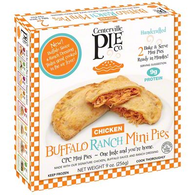 Centerville Pie Co. Buffalo Ranch Chicken Mini Pies, 2 ct | Central ...