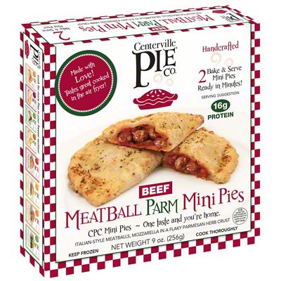 Centerville Pie Co. Beef Meatball Parm Mini Pies, 2 ct | Central Market ...