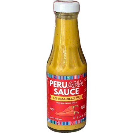 Peruana Sauce Aji Amarillo Spicy Red Pepper Sauce, 7 oz | Central ...