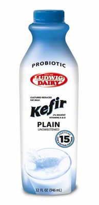 Ludwig Dairy Plain Probiotic Kefir, 32 oz | Central Market - Really ...