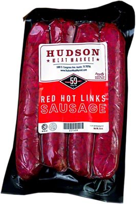 Hudson Meat Market Red Hot Link Sausage, 16 oz | Central Market ...
