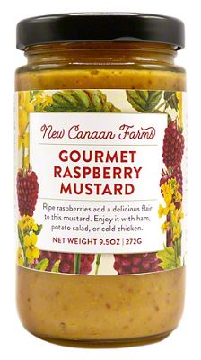 New Canaan Farms Gourmet Raspberry Mustard, 9.5 oz | Central Market ...