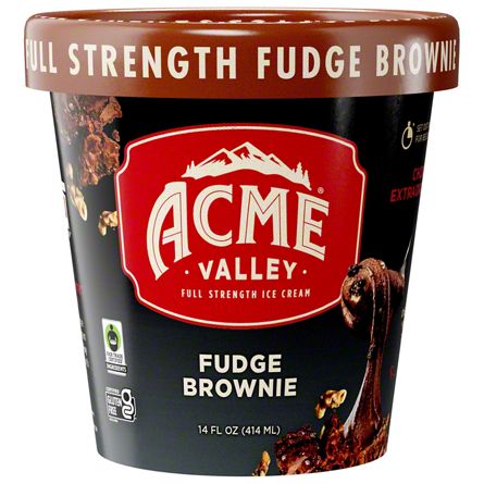 Acme Valley Fudge Brownie Ice Cream, 14 oz | Central Market - Really ...