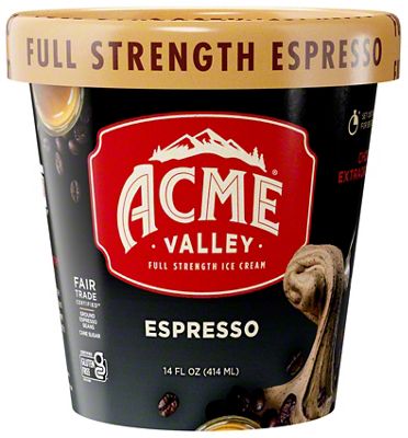 Acme Valley Espresso Ice Cream, 14 oz | Central Market - Really Into Food