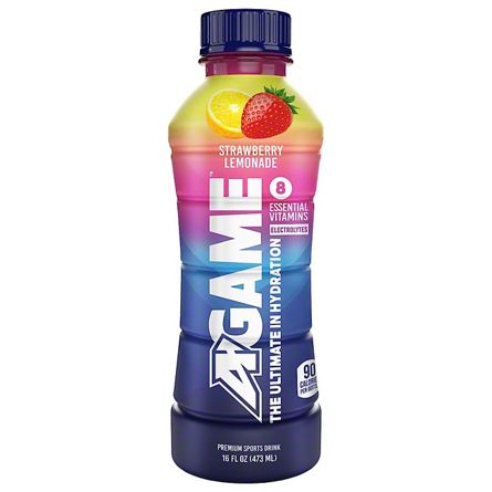 A-Game Strawberry Lemonade Sports Drink, 16 oz | Central Market ...