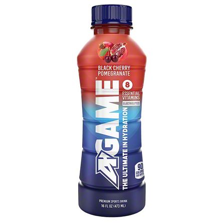A-Game Black Cherry & Pomegranate Sports Drink, 16 oz | Central Market ...