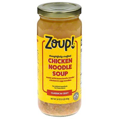 Zoup Chicken Noodle Soup, 16 oz | Central Market - Really Into Food
