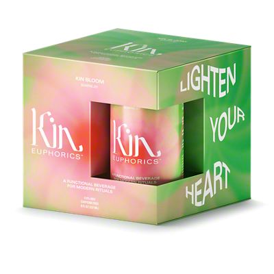 Kin Euphorics Kin Bloom Beaming Joy Beverage, 4 ct | Central Market ...