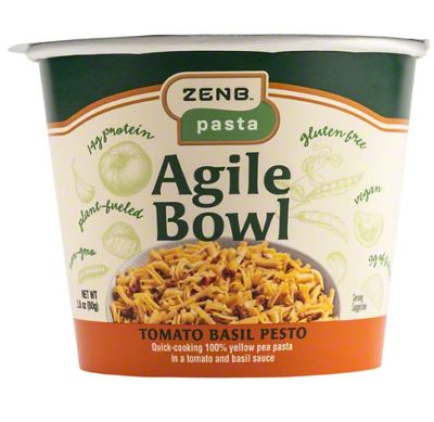 ZENB Tomato Basil Pesto Yellow Pea Pasta Agile Bowl, 2.8 oz | Central ...