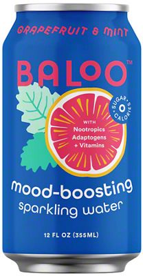 Baloo Grapefruit & Mint Sparkling Water, 12 oz | Central Market ...