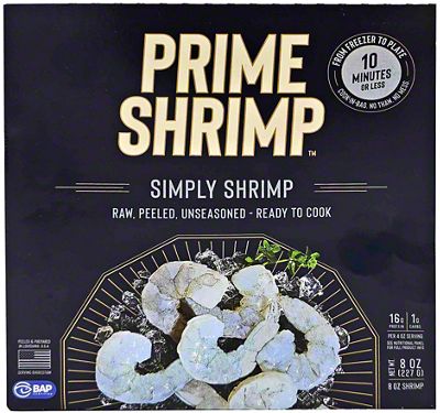 Prime Shrimp Simply Shrimp, 8 oz | Central Market - Really Into Food