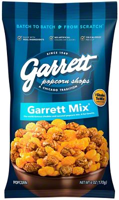 Garrett Popcorn Shops Garrett Mix Cheddar and Caramel Popcorn, 6 oz ...