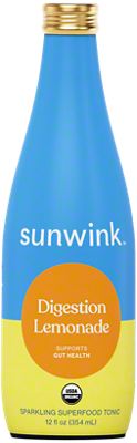 Sunwink Digestion Lemonade Sparkling Superfood Tonic, 12 oz | Central ...