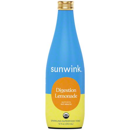 Sunwink Digestion Lemonade Sparkling Superfood Tonic, 12 oz | Central ...