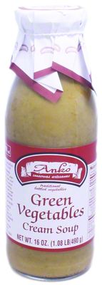 Anko Green Vegetable Cream Soup, 16 OZ | Central Market - Really Into Food
