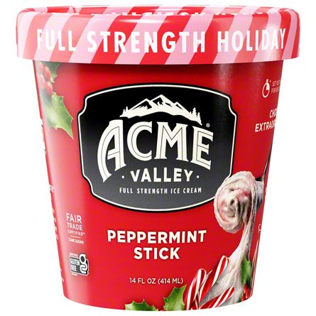 Acme Valley Peppermint Stick Ice Cream, 14 oz | Central Market - Really ...