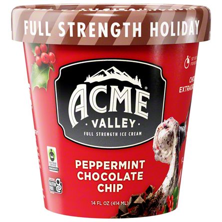 Acme Valley Peppermint Chocolate Chip Ice Cream, 14 oz | Central Market ...