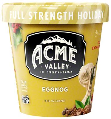 Acme Valley Eggnog Ice Cream, 14 oz | Central Market - Really Into Food