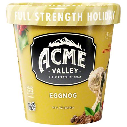 Acme Valley Eggnog Ice Cream, 14 oz | Central Market - Really Into Food