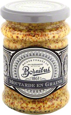Bornibus Wholegrain Mustard, 8.64 oz | Central Market - Really Into Food