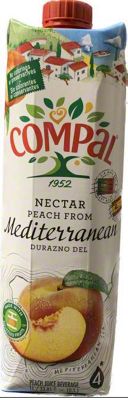 Compal Peach Nectar, 33.8 fl oz | Central Market - Really Into Food