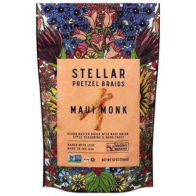Stellar Snacks Maui Monk Pretzel Braids, 12 oz | Central Market ...