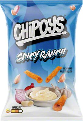 Chipoys Spicy Ranch Rolled Tortilla Chip, 4 oz | Central Market ...