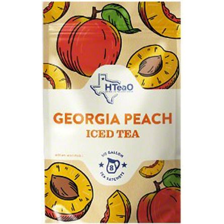 HTeaO Georgia Peach Black Iced Tea Sachets, 8 ct | Central Market ...
