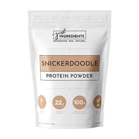 Just Ingredients Snickerdoodle Protein Powder, 17.44 oz | Central ...