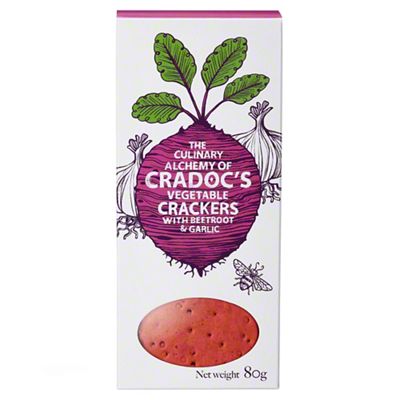 Cradoc's Beetroot & Garlic Vegetable Crackers, 2.9 oz | Central Market ...
