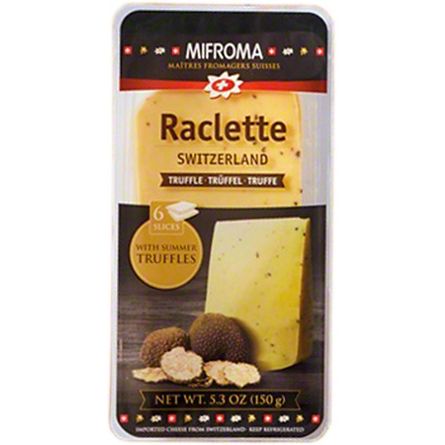 Mifroma Raclette with Truffle, 5.3 oz | Central Market - Really Into Food