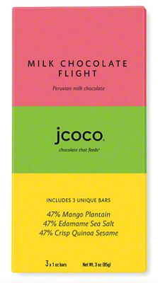 Jcoco Milk Chocolate Flight, 3 ct | Central Market - Really Into Food
