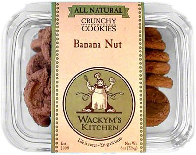 Wackym's Kitchen Banana Nut Cookies, 8 oz | Central Market - Really ...