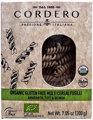 Cordero Organic Gluten Free Multi Cereal Fusilli, 7.05 oz | Central ...