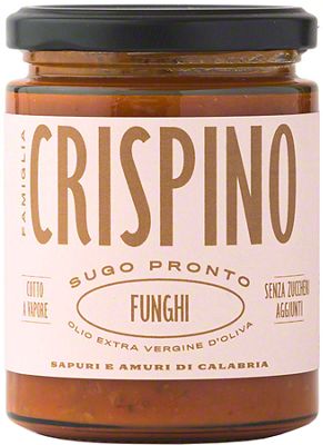 Crispino Mushroom Pasta Sauce, 10.58 oz | Central Market - Really Into Food