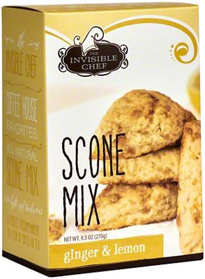 The Invisible Chef Ginger Lemon Scone Mix, 9.5 oz | Central Market ...