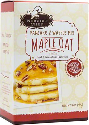 The Invisible Chef Maple Oat Pancake & Waffle Mix, 16 oz | Central ...