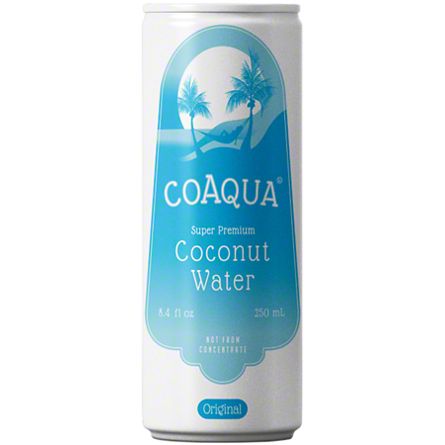CoAqua Coconut Water Can, 8.4 oz | Central Market - Really Into Food