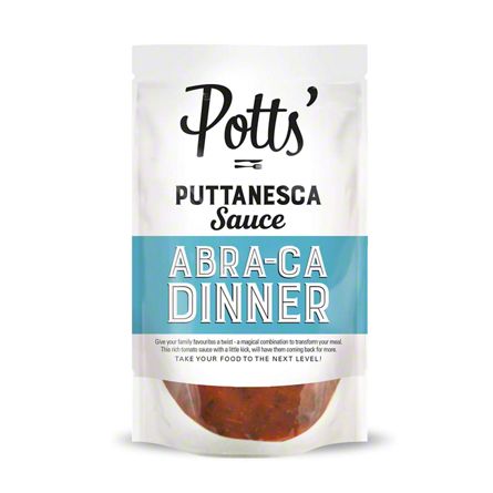 Potts' Puttanesca Sauce, 400 g | Central Market - Really Into Food
